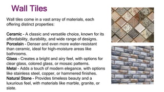 Processing & Properties of Floor and Wall Tiles.pptx