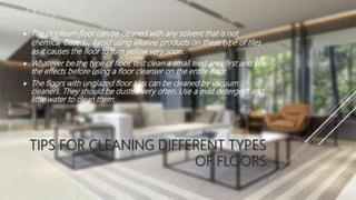 Floor Covering - Housekeeping (Hotel Hanagement) | PPT