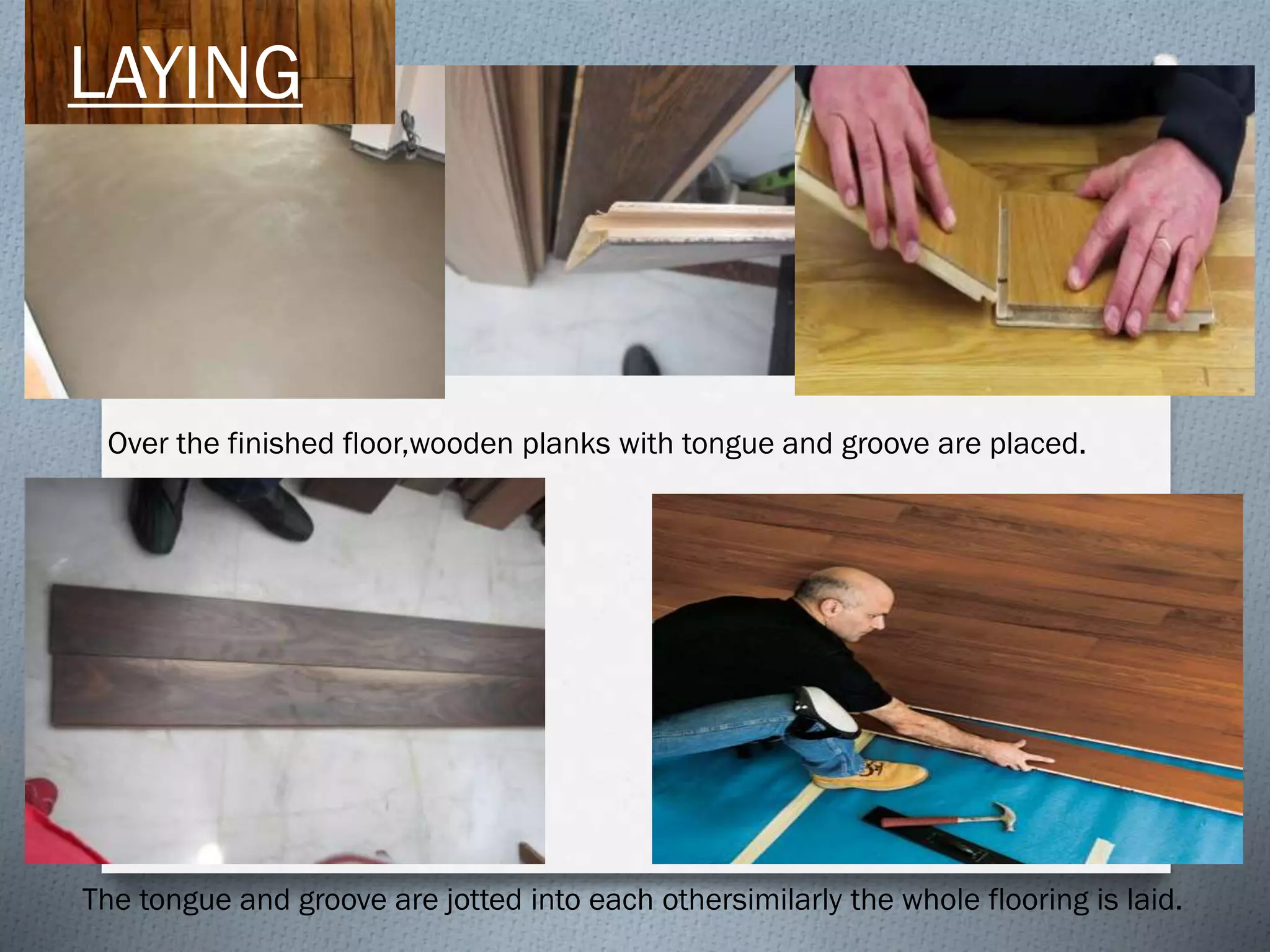 Floor finishes | PPTX