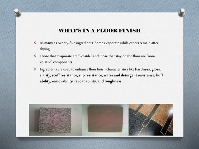 Floor finishes | PPTX