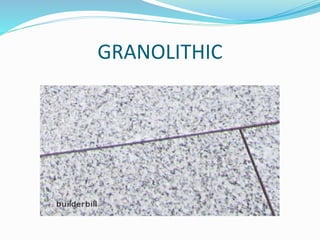 Floor finishes | PPTX