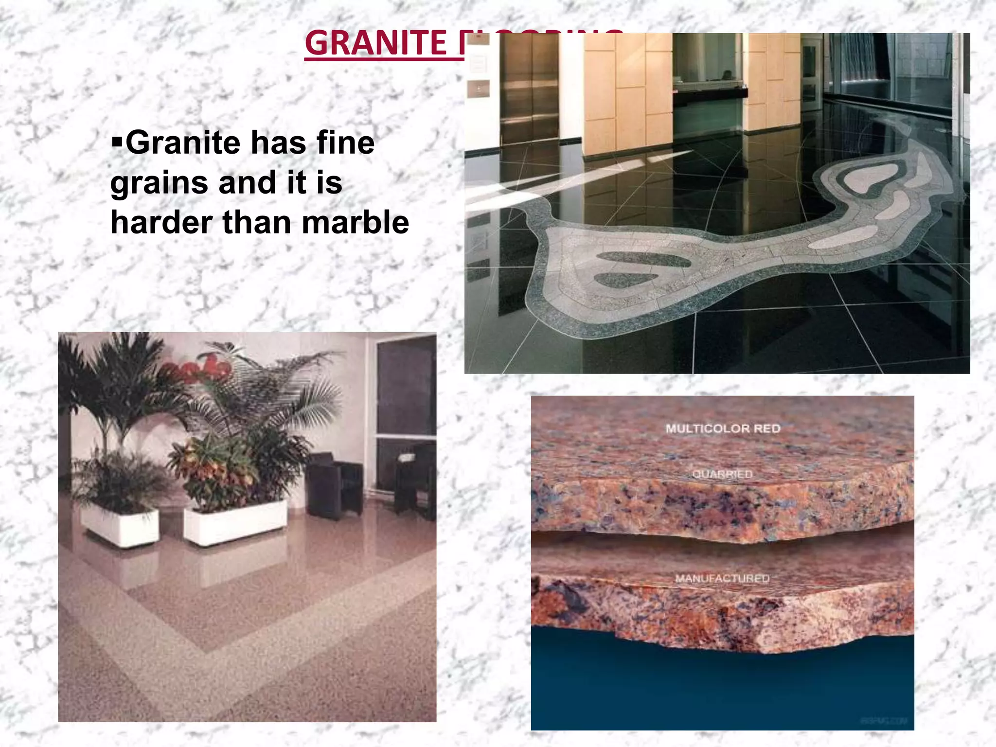 FLOOR FINISHES AND COVERINGS | PPT