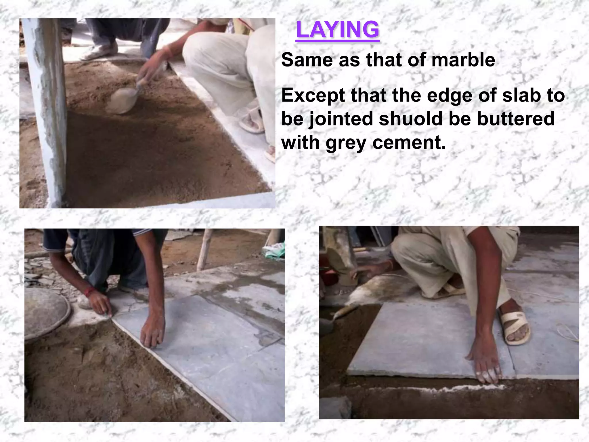 FLOOR FINISHES AND COVERINGS | PPT