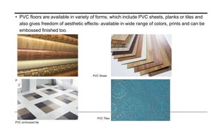 Floor finishes - flooring and finish types | PPTX