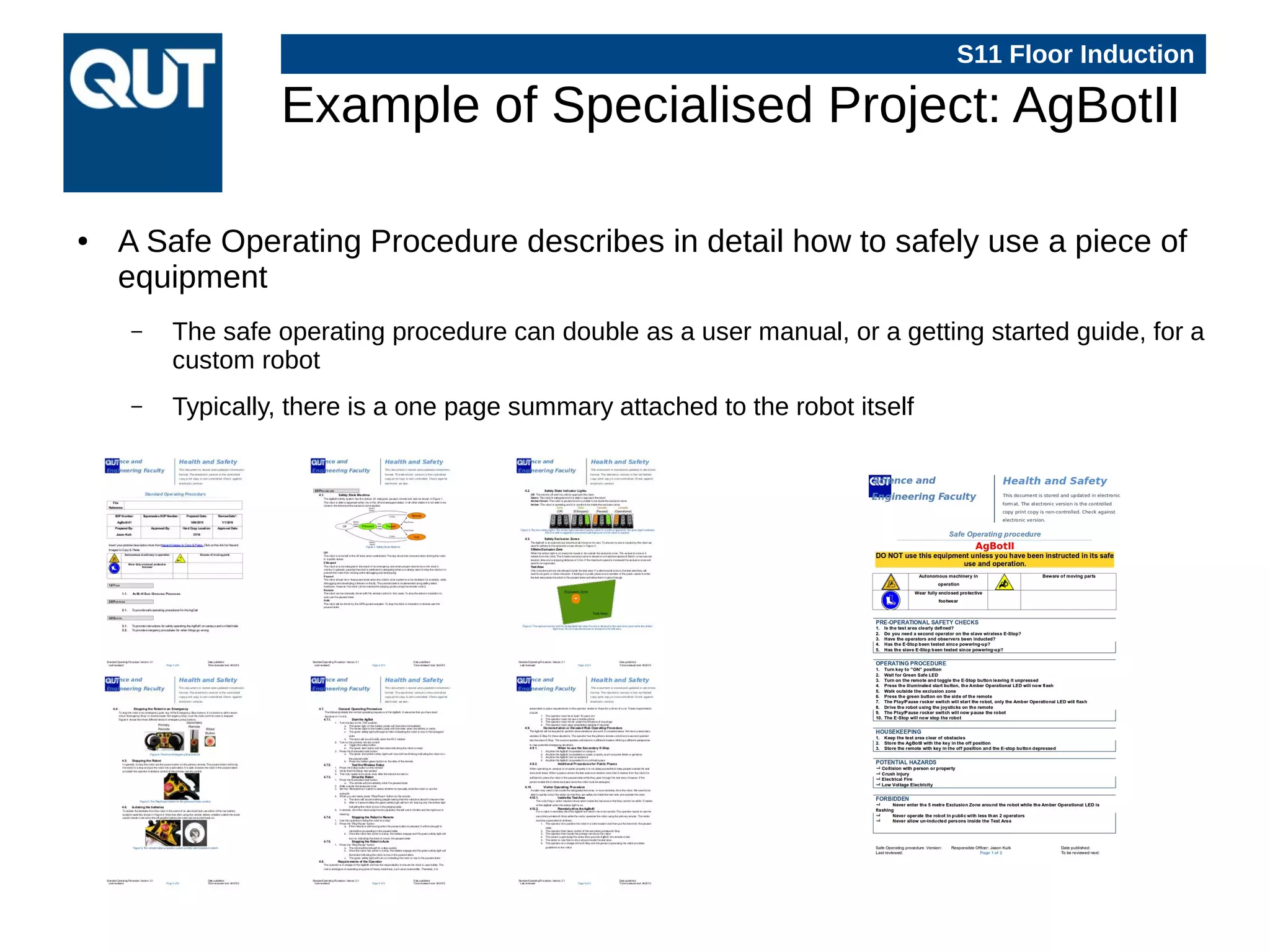 Floor induction | ODP