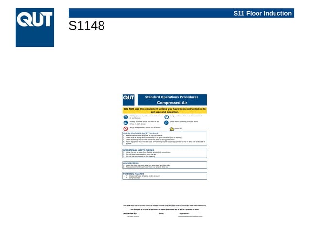 Floor induction | ODP