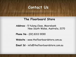 Flooring Accessories | PDF