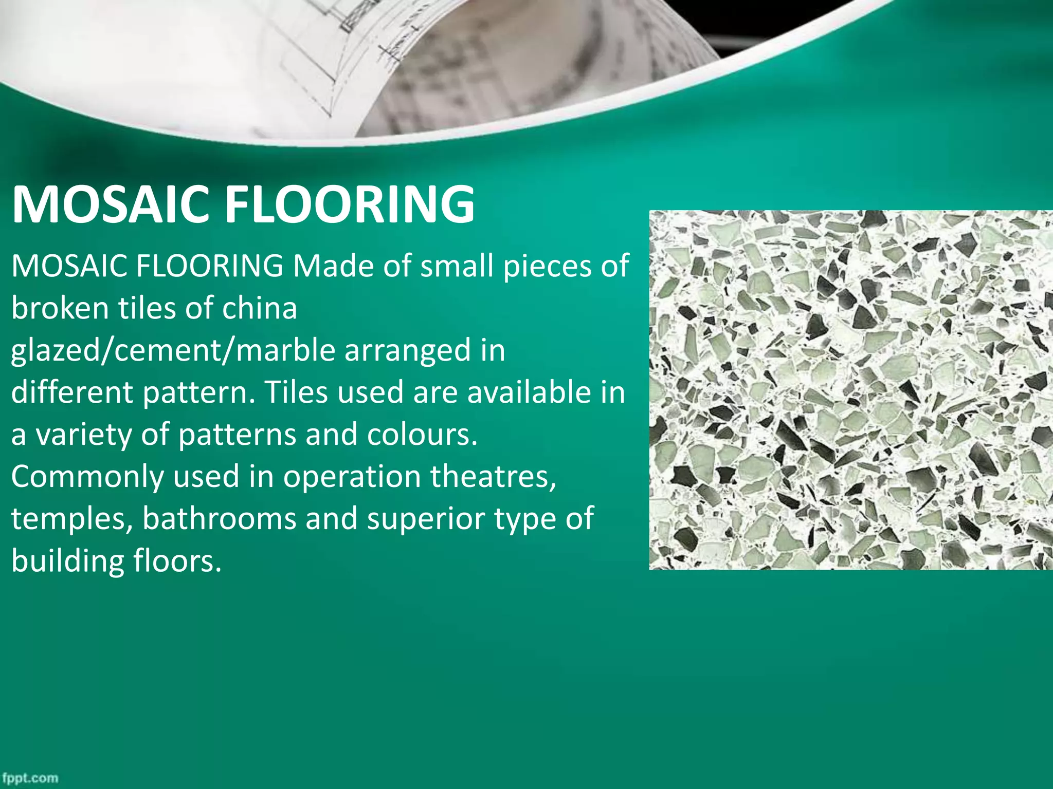 Types Of Flooring | PPSX