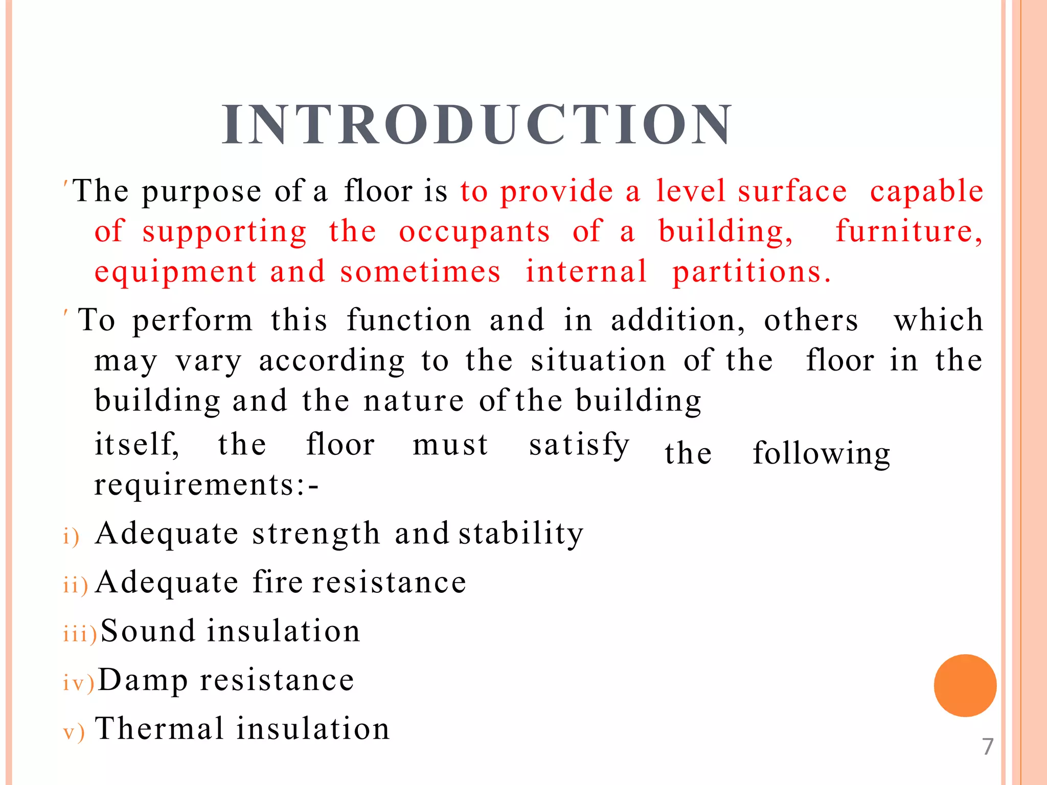 Flooring and types of flooring | PPTX