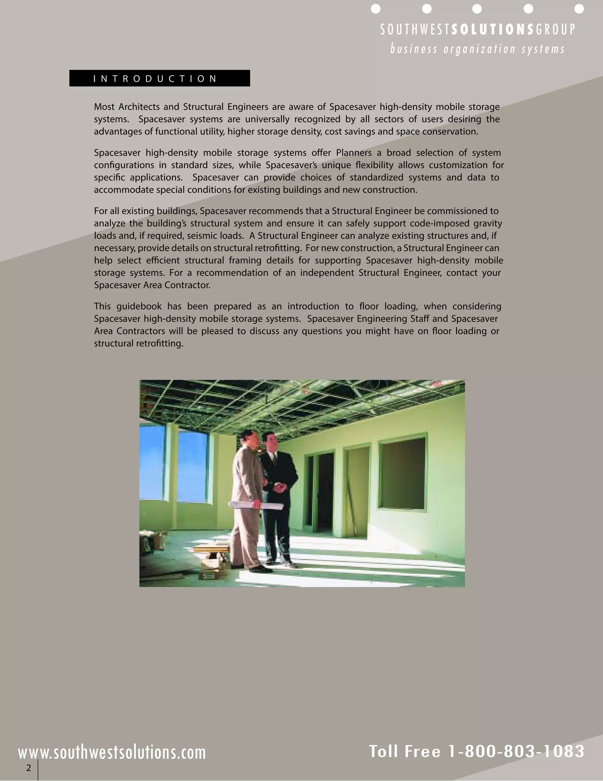Floor Loading Considerations for High Density Storage | PDF