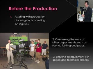 Telivisioin Production Floor manager | PPTX