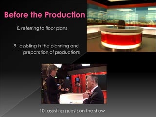 Telivisioin Production Floor manager | PPTX