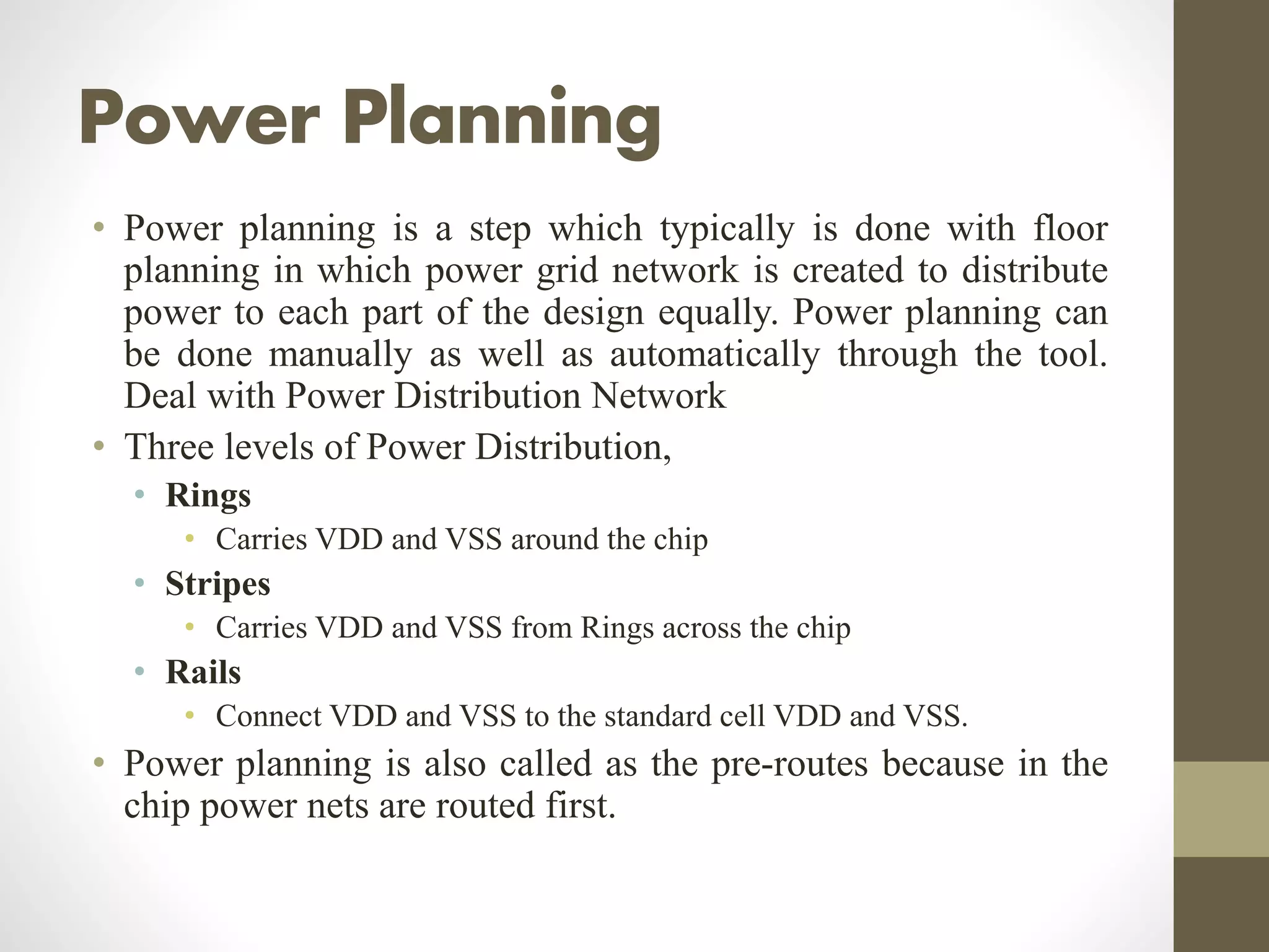 Floor plan & Power Plan | PPTX
