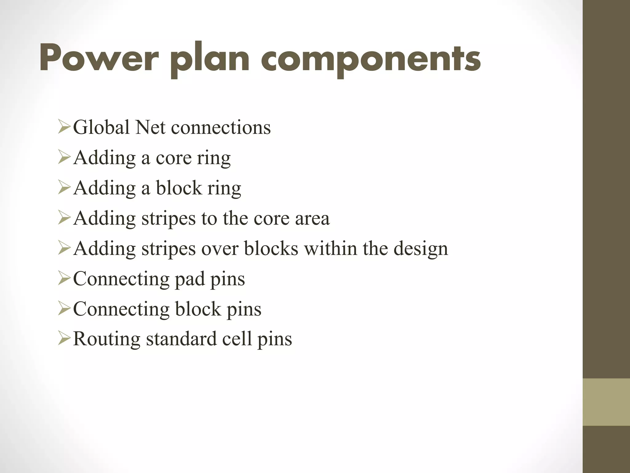 Floor plan & Power Plan | PPTX