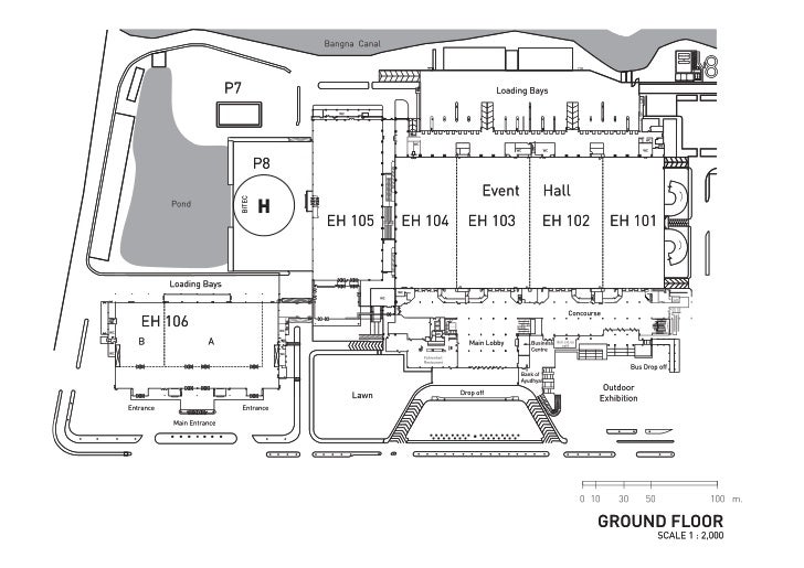 Bitec Floor plan 2012