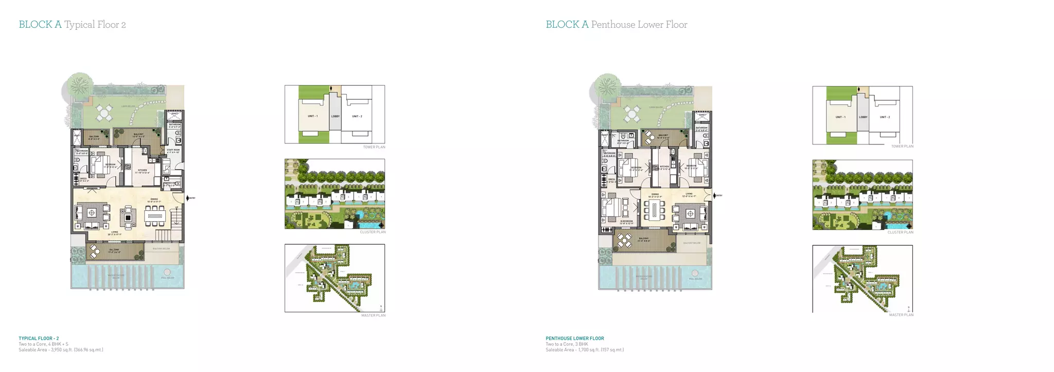 Puri Diplomatic Greens Layouts, Puri Diplomatic Residences Floor Plans ...