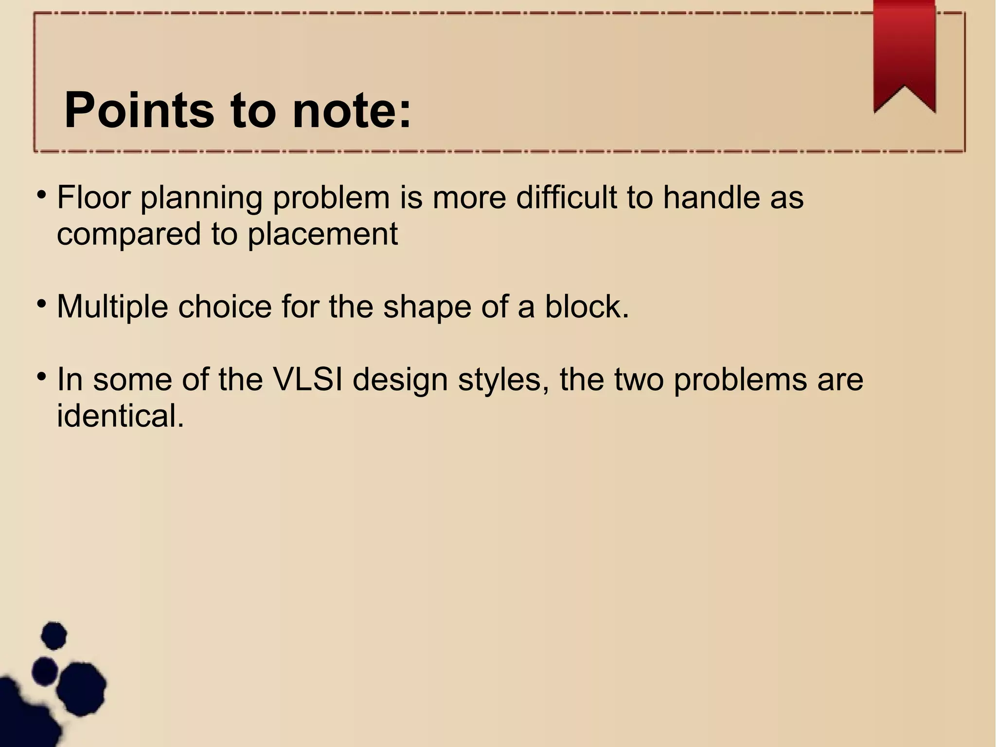 Floor planning ppt | PPT