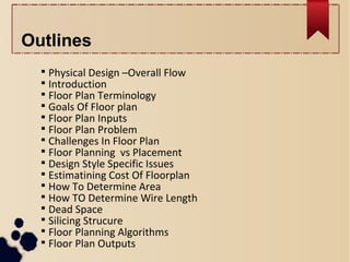 Floor planning ppt | PPT