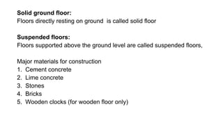 Floors | PPT