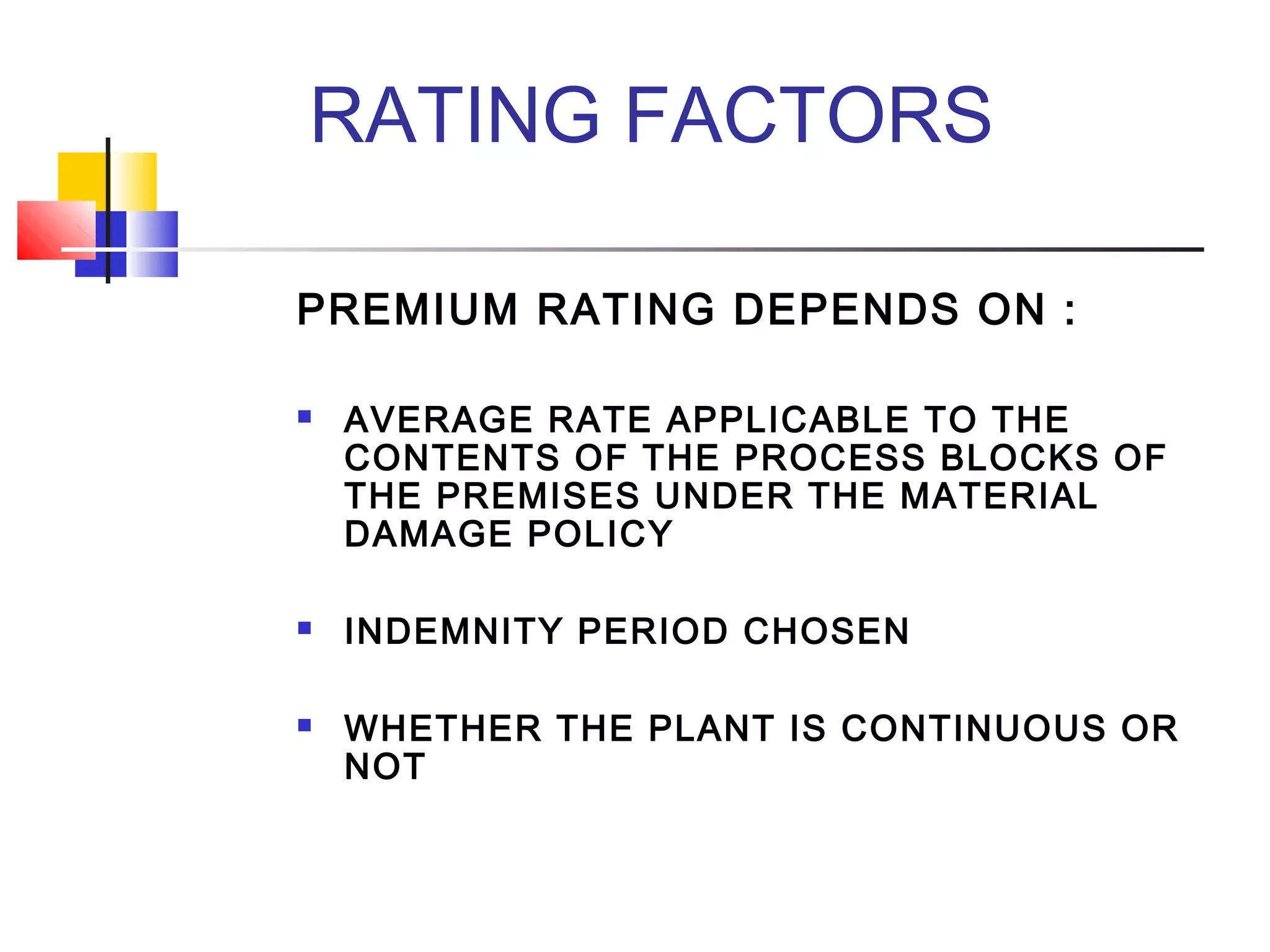 Flop fire loss of profit insurance | PPT