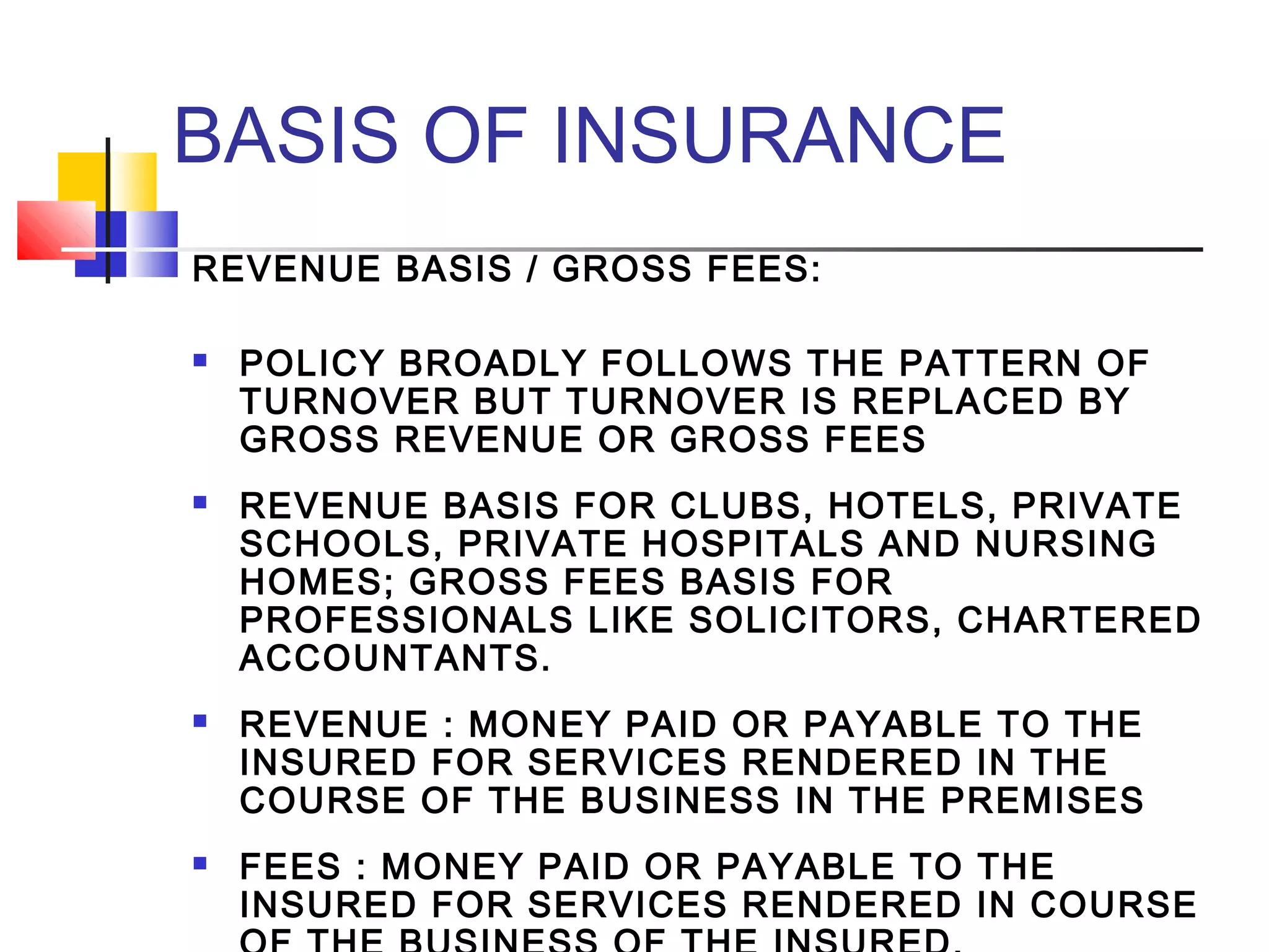 Flop fire loss of profit insurance | PPT