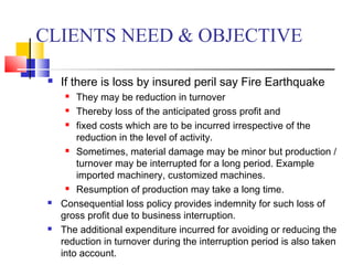 Flop fire loss of profit insurance | PPT