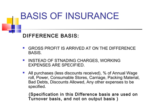 Flop fire loss of profit insurance | PPT
