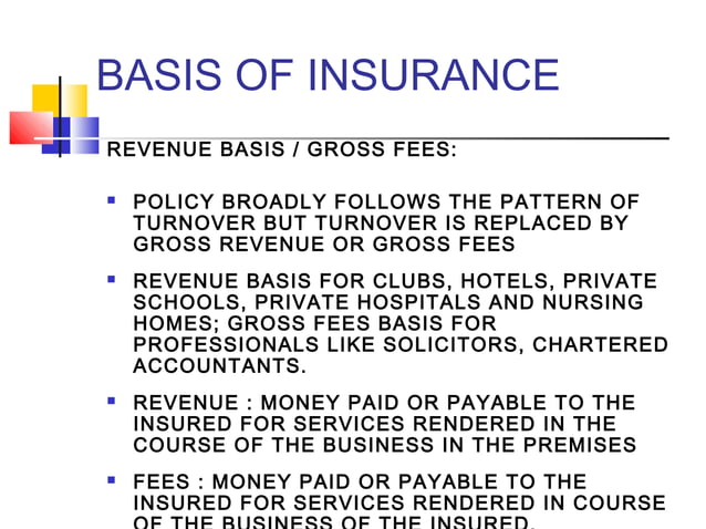 Flop fire loss of profit insurance | PPT