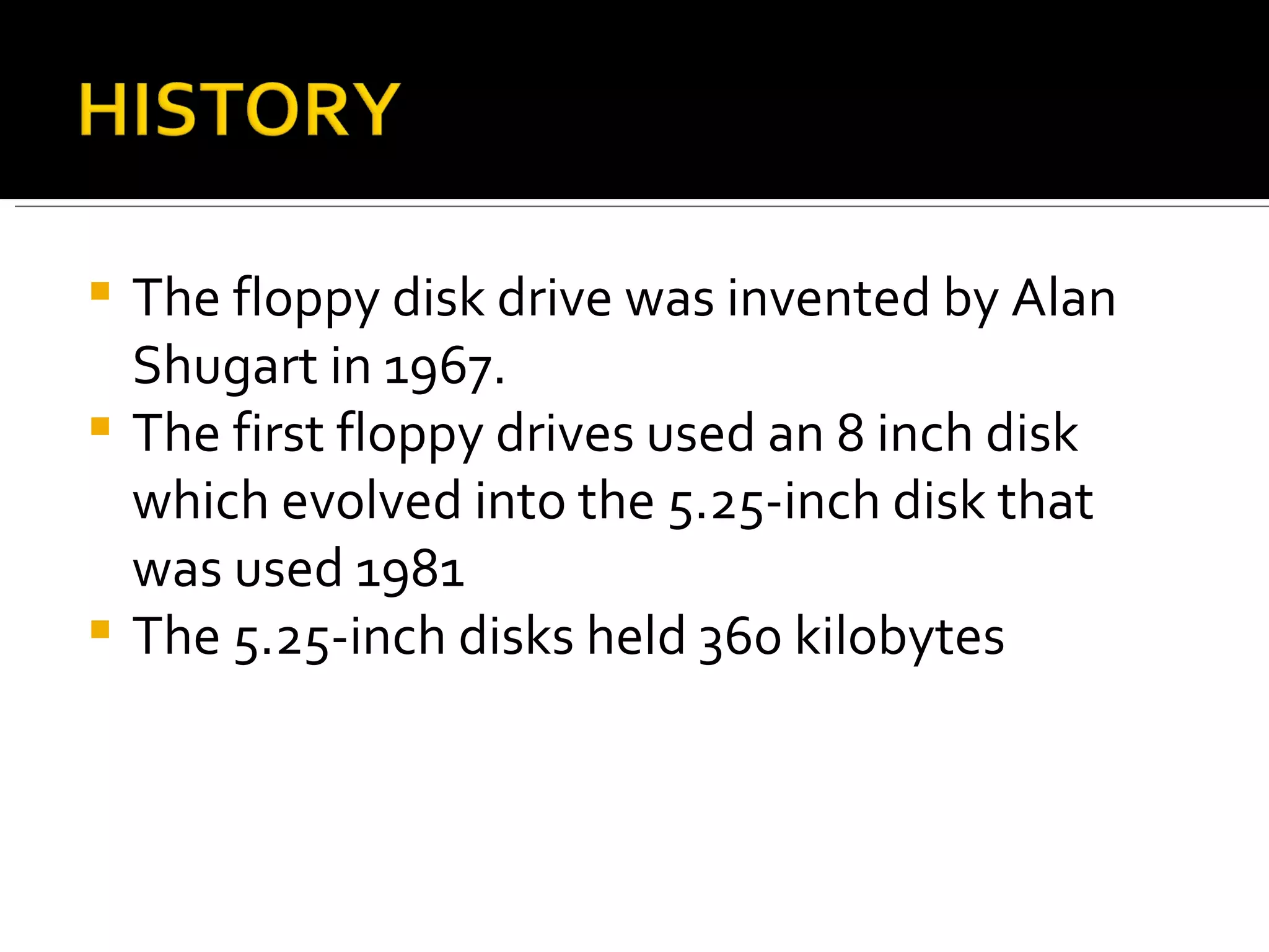 Floppy Disk Presentation | PPT