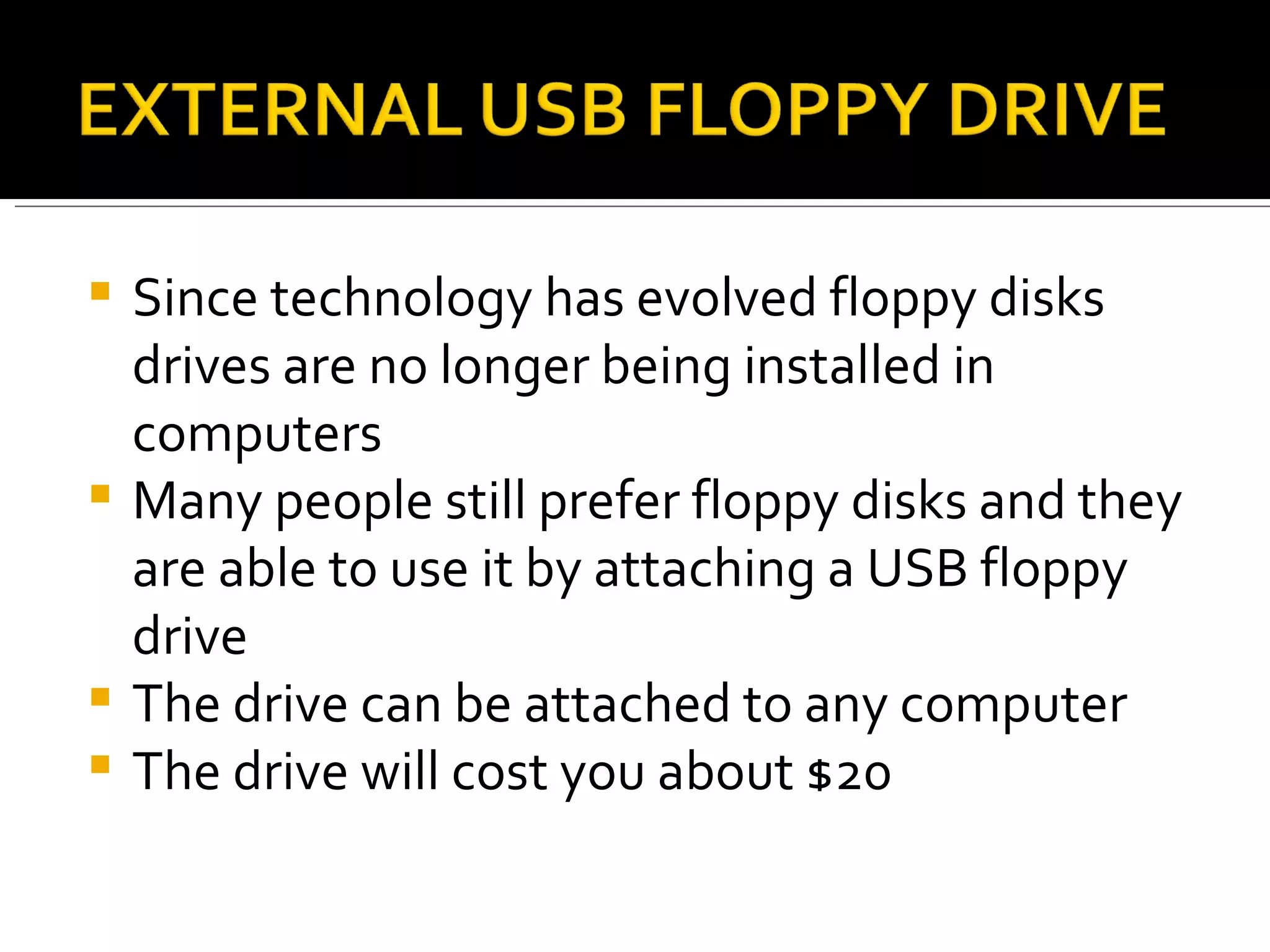 Floppy Disk Presentation | PPT
