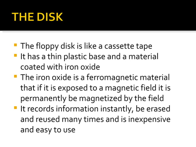 Floppy Disk Presentation | PPT