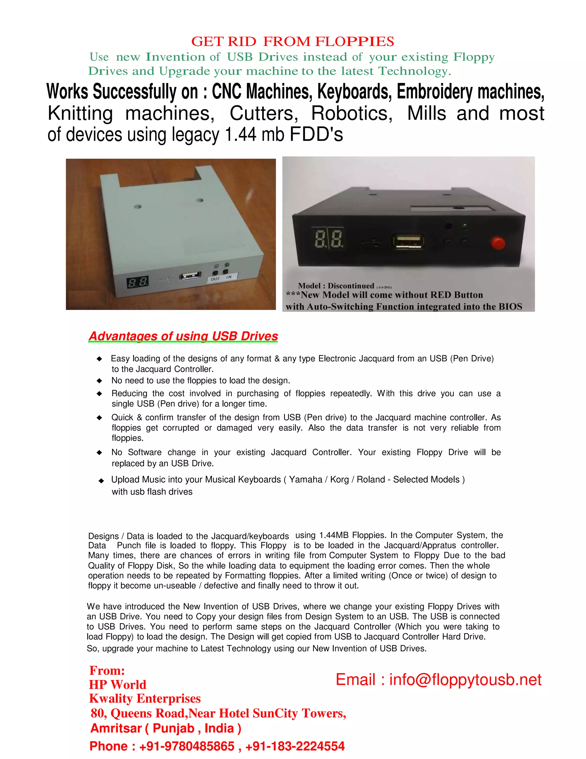 Floppy to usb converter manual | PDF