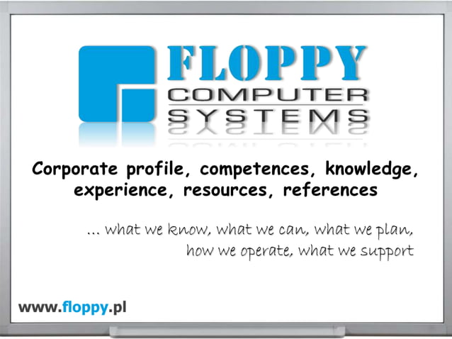 Floppy Computer Systems company profile | PPT