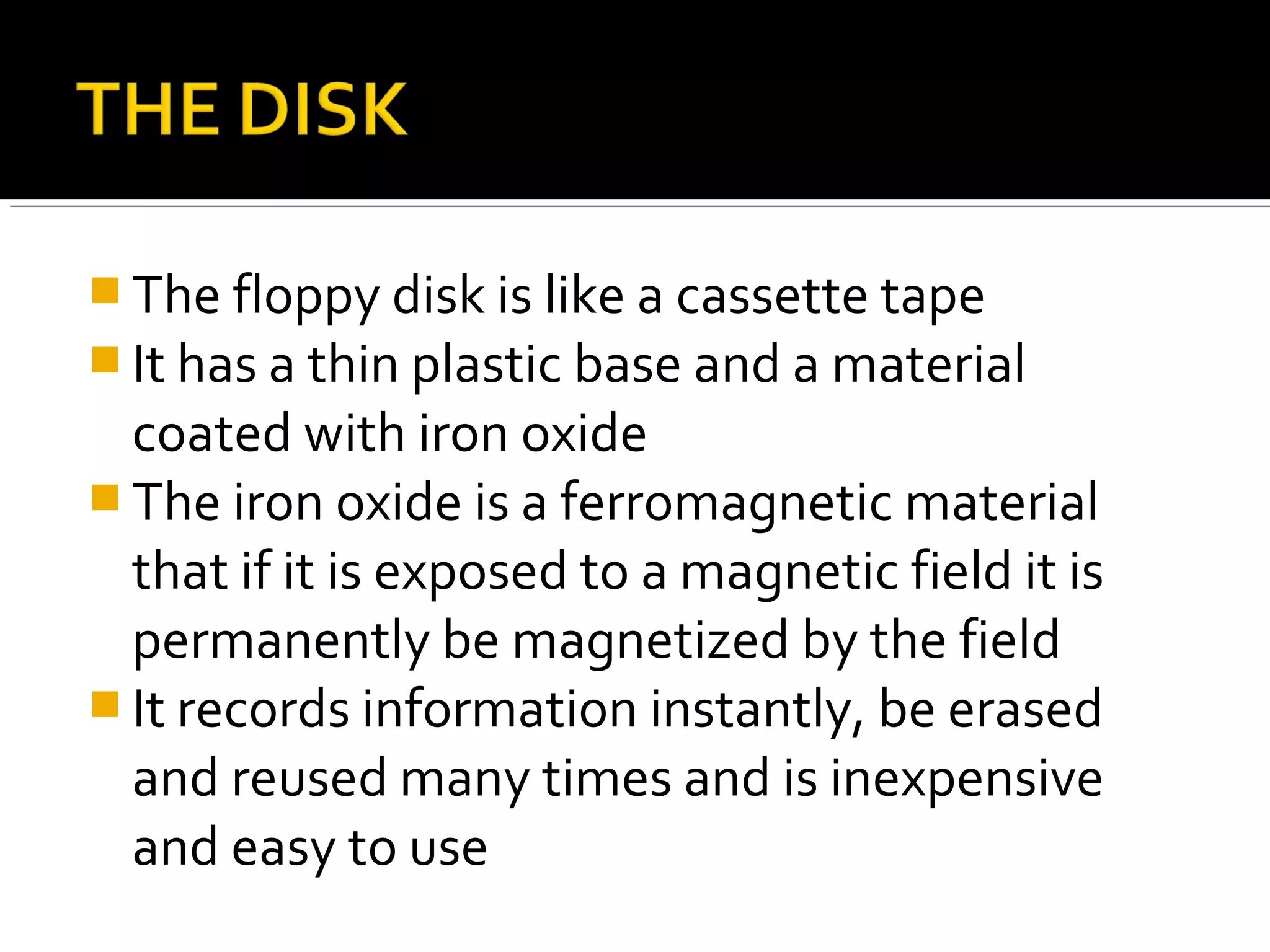 Floppy disk | PPT
