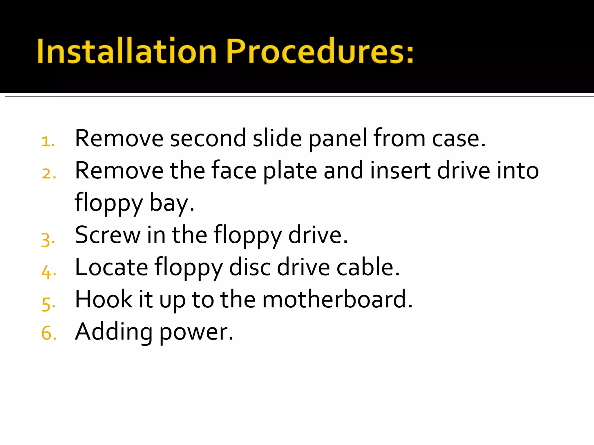 Floppy disk | PPT