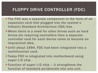 Floppy disk interface | PPT