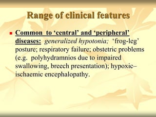 Floppy infant | PPTX