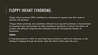 FLOPPY INFANT SYNDROM,CHENNELOPATHY, CRAMP.pdf