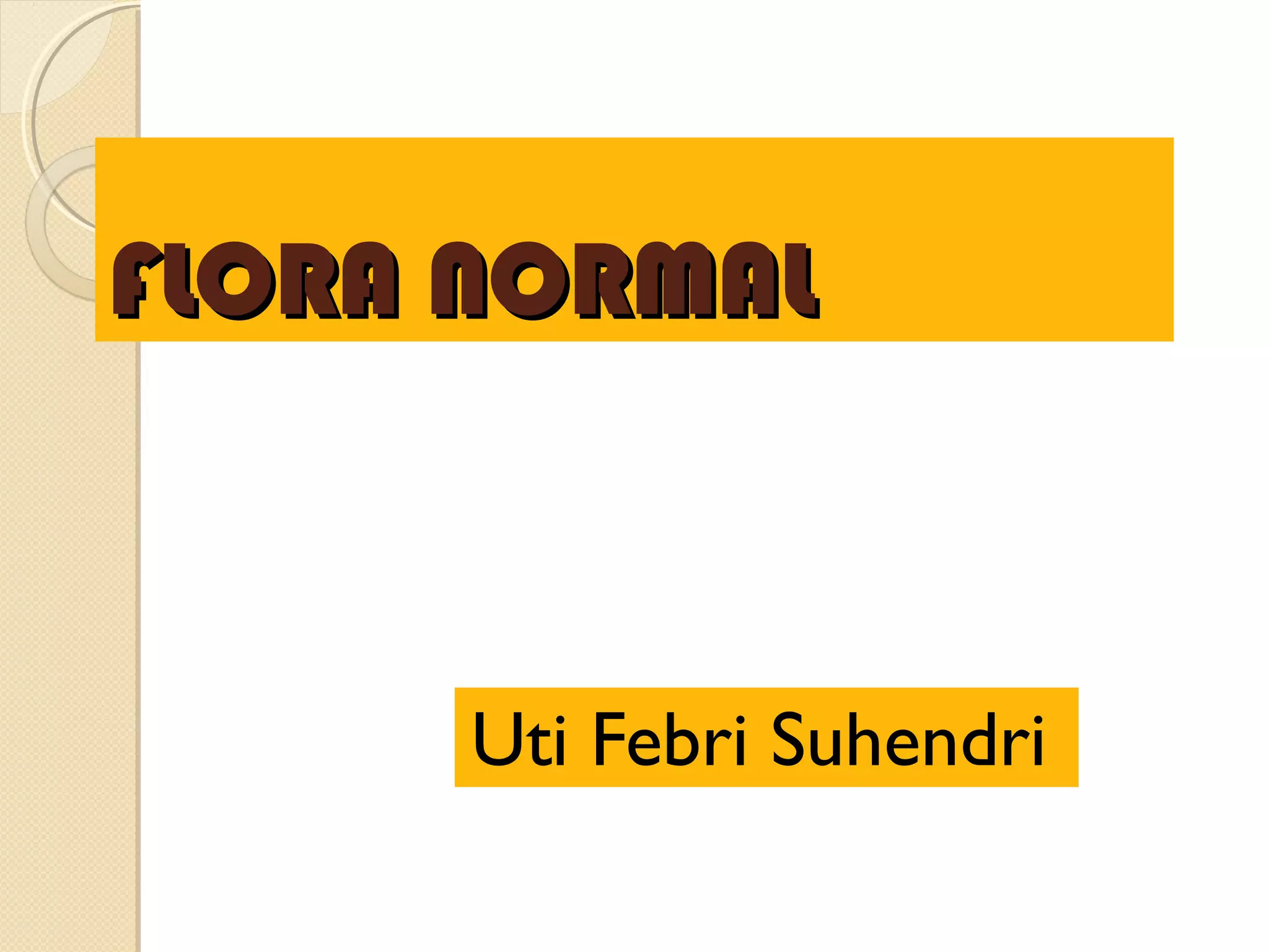 Flora normal-blok-2-2 | PPT