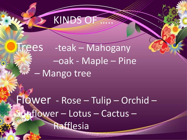 Flora and fauna | PPTX