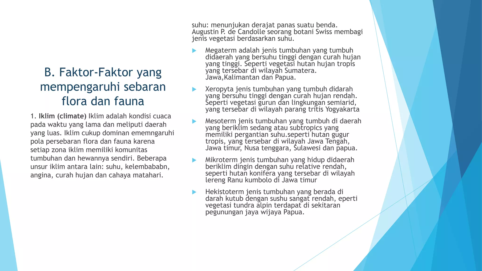 Flora dan fauna di indonesia dan dunia | PPTX