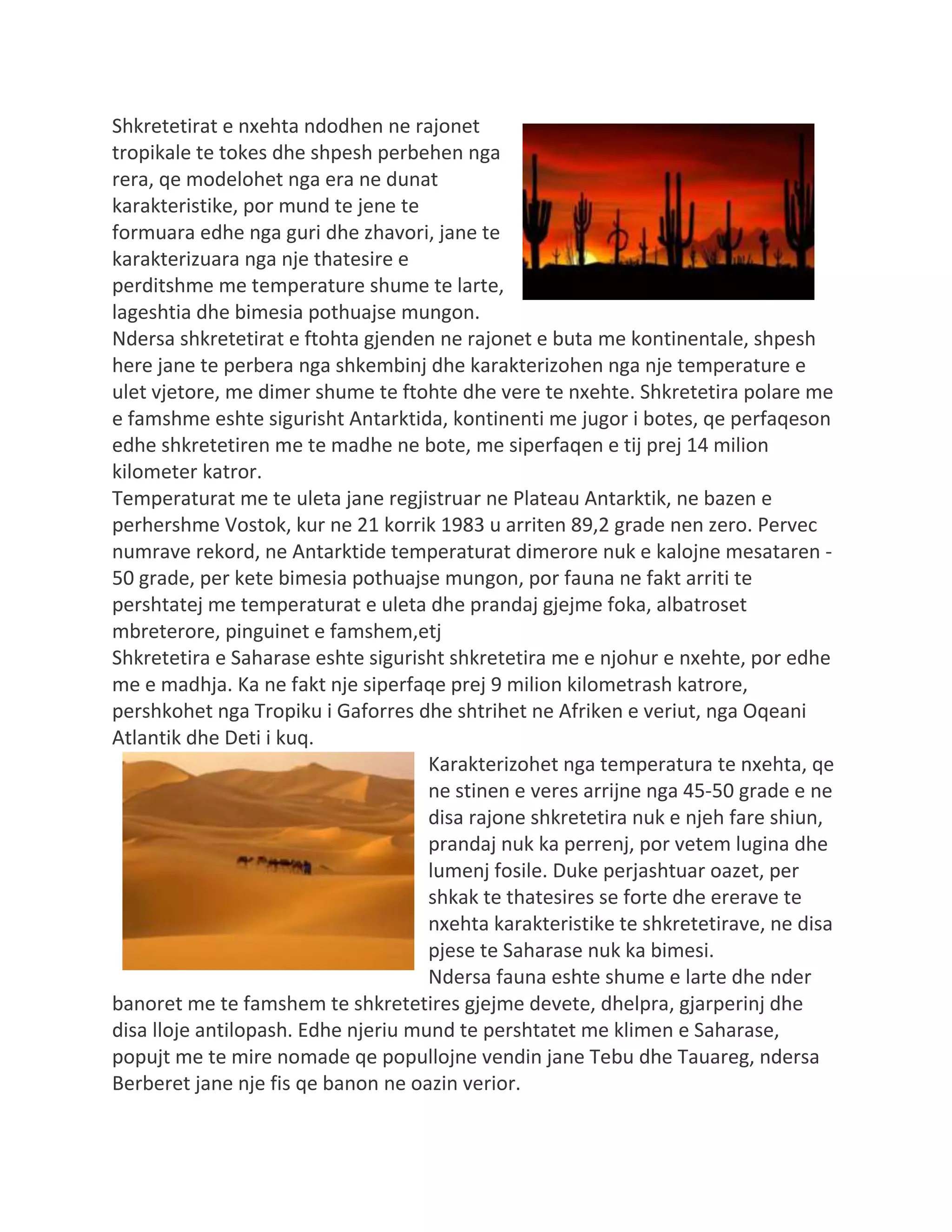 Flora dhe fauna | DOCX