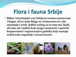 Флора и фауна Миља Зец | PPTX