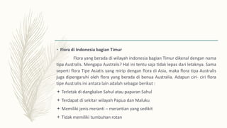 Flora indonesia | PPTX