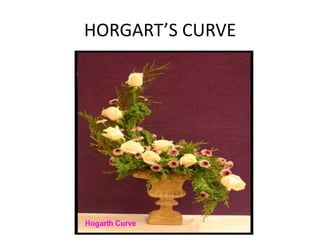 Hogarth Curve Floral Arrangement