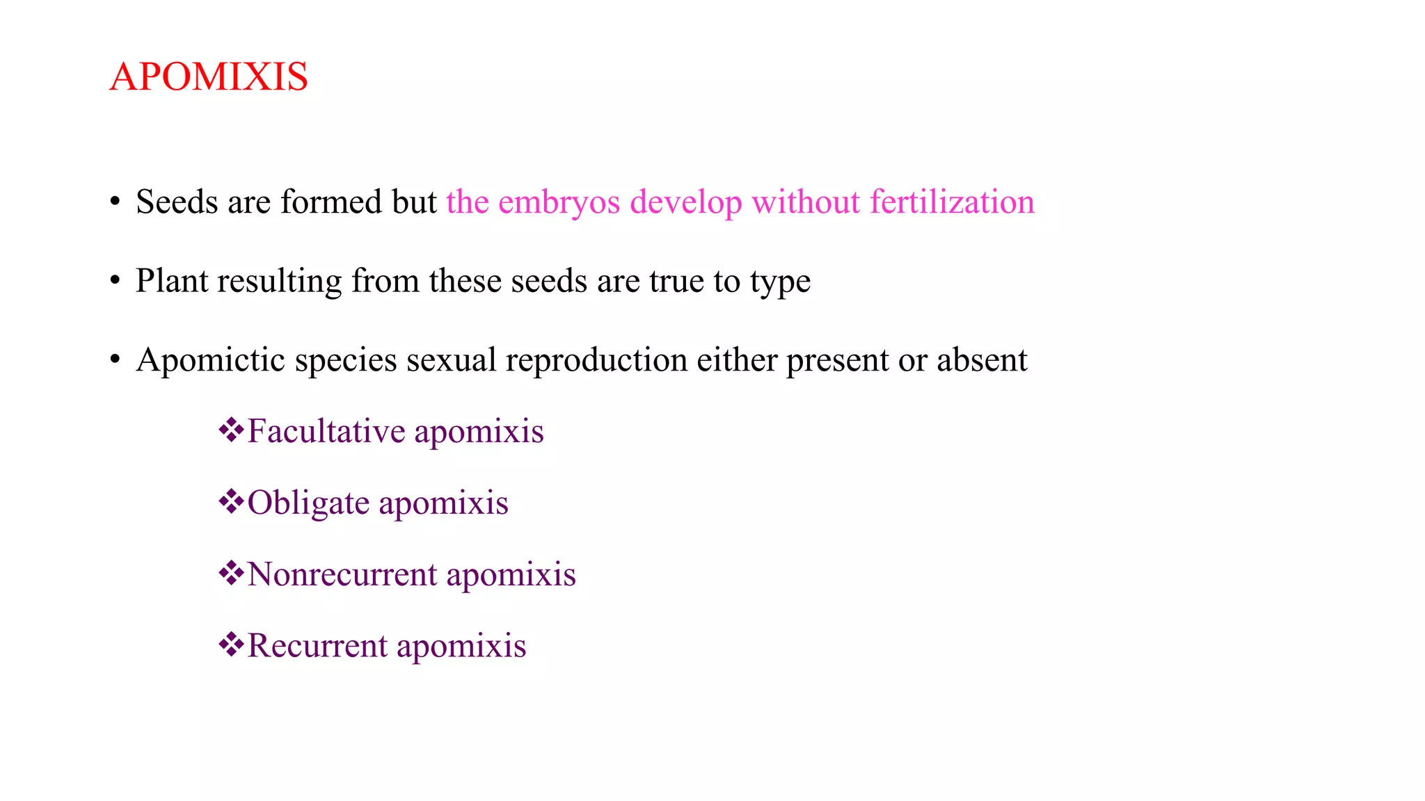 Floral biology, modes of reproduction and pollination | PPTX
