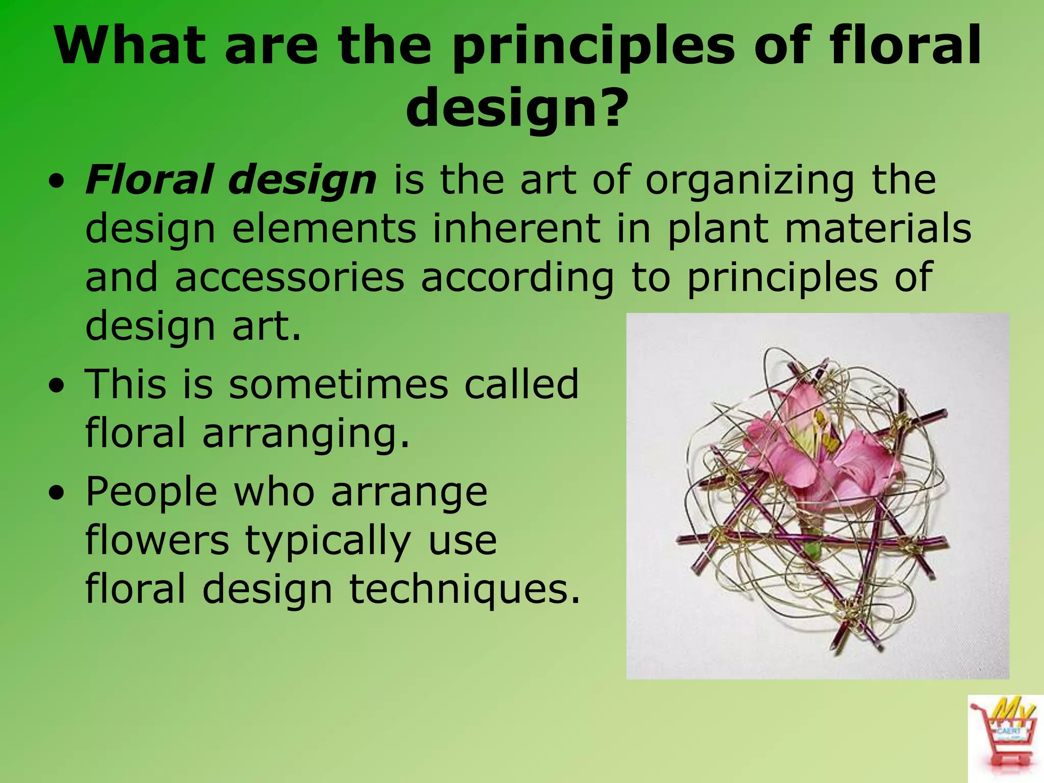 Introduction to Floral Design | PPTX