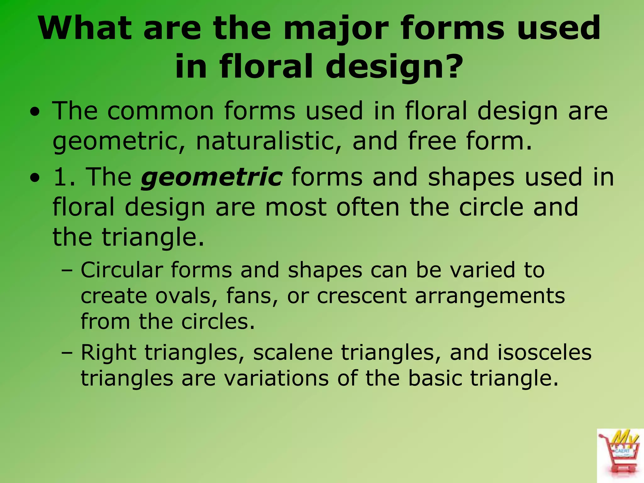 Introduction to Floral Design | PPTX