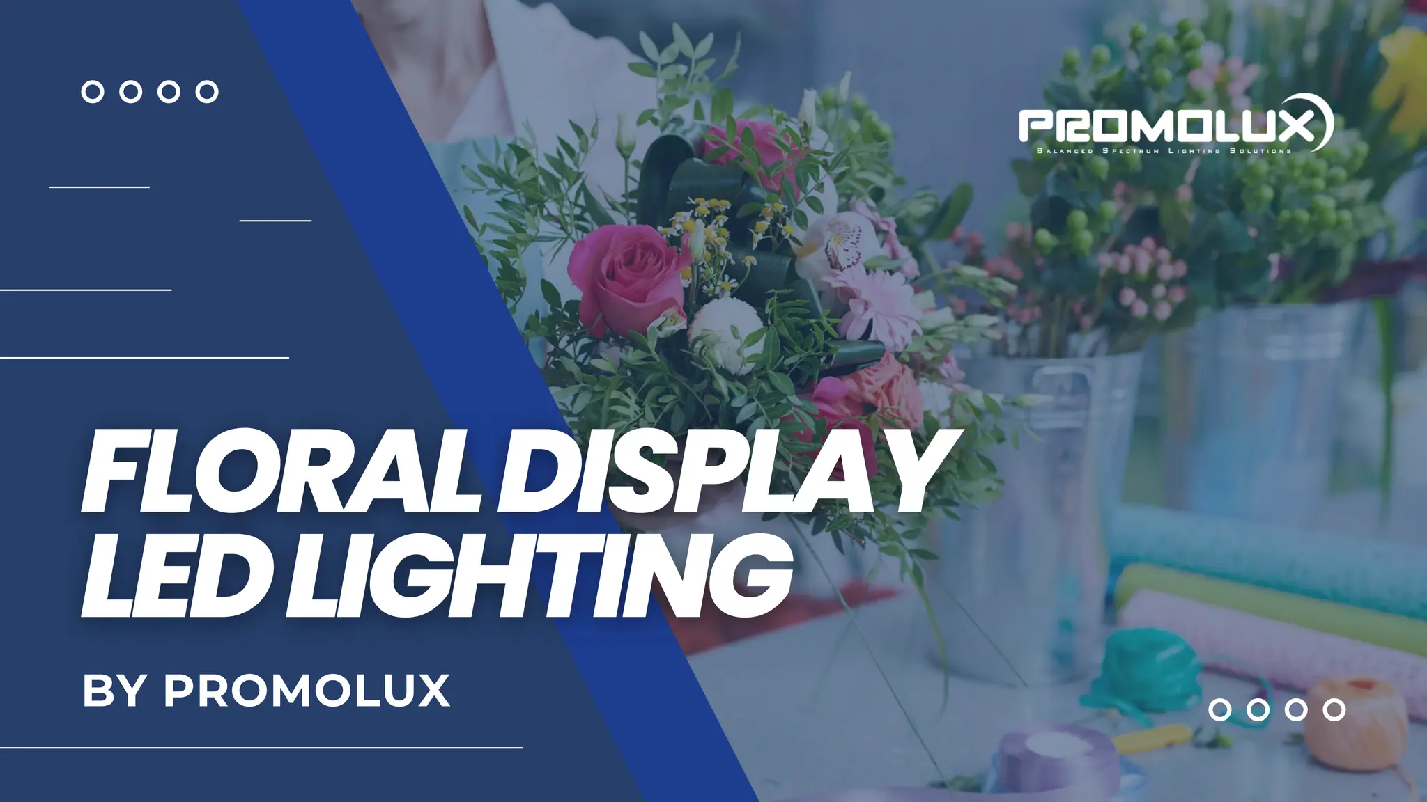 Floral Display LED Lighting by Promolux. | PPT