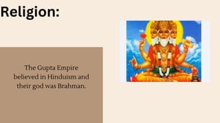 Gupta Empire & Calm Self-Introduction Presentation.pptx